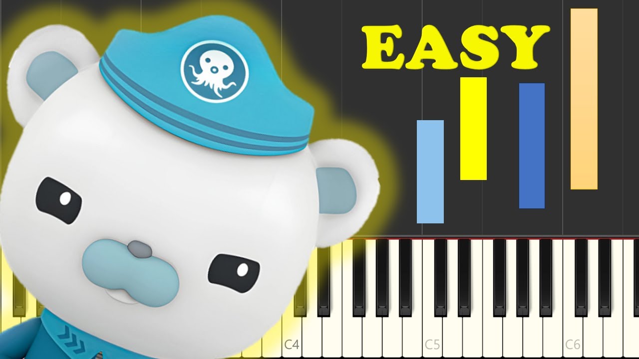 Watch This Easy Piano Tutorial To Learn The Octonauts Theme Song Youtube