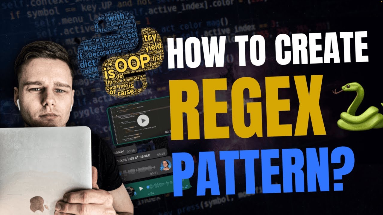 How Do You Create A Regex Pattern In Python Youtube