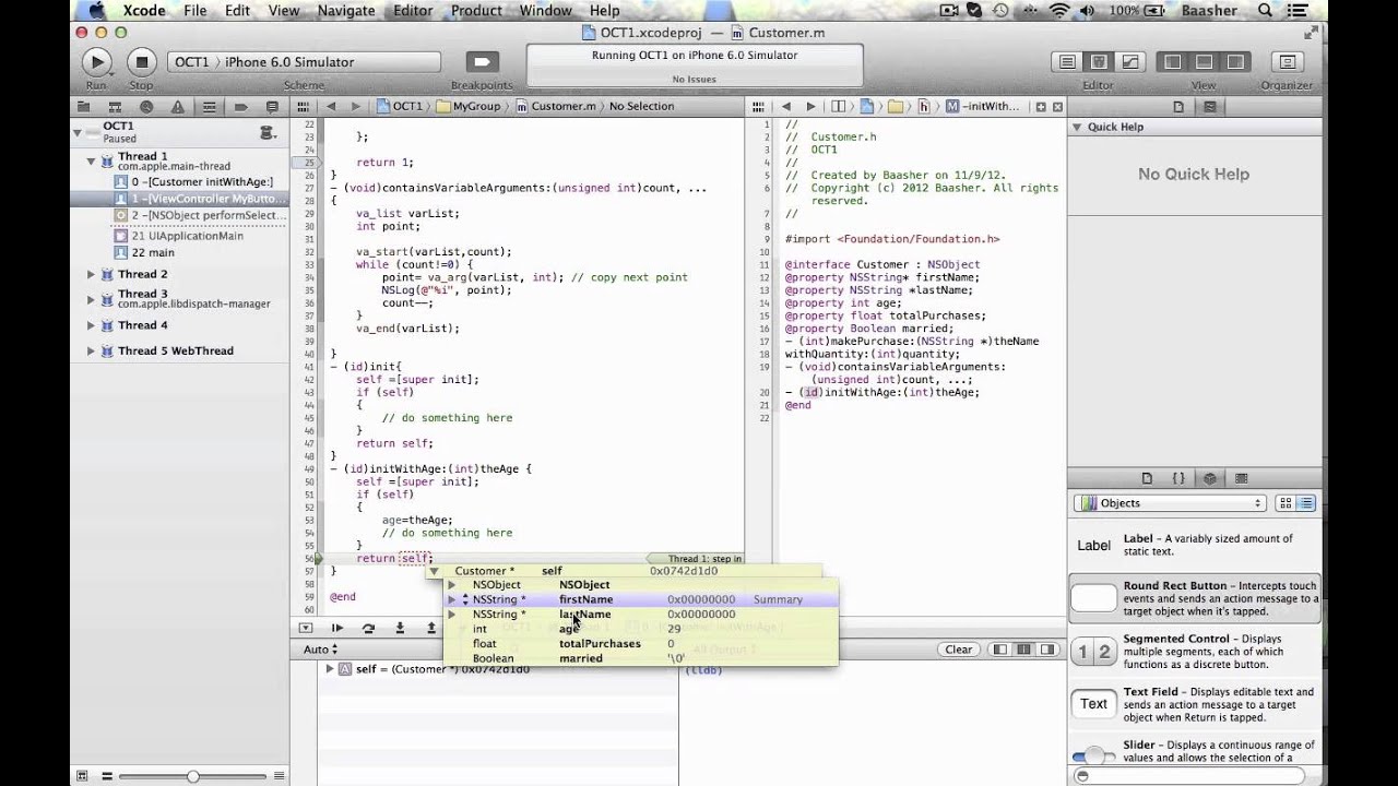 Objective C Part 10 Youtube