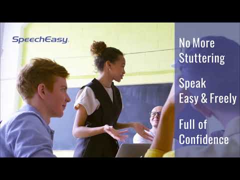 Speecheasy The World S Smallest Anti Stuttering Device Youtube