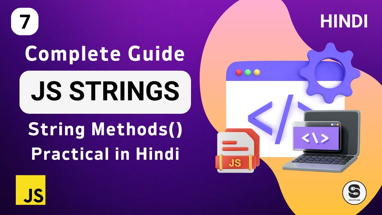 Javascript Strings In Hindi Javascript String Manipulation Methods