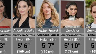 Heights Of Famous Hollywood Actresses In 2024 Tallest And Shortest ...