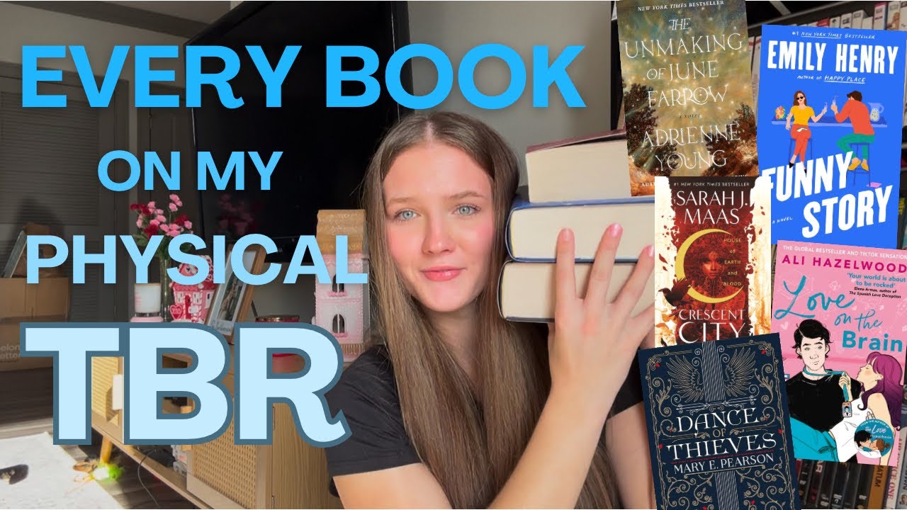 My Entire Physical Tbr Youtube