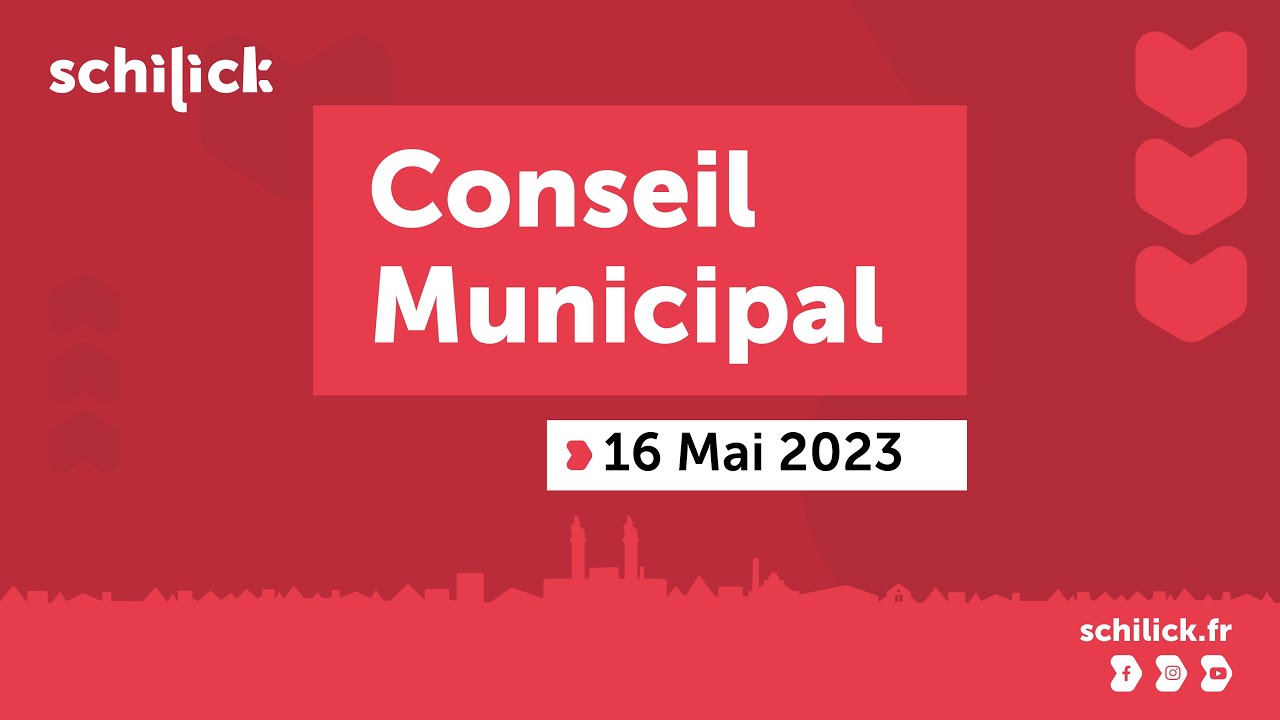 Conseil Municipal Du 16 Mai Youtube