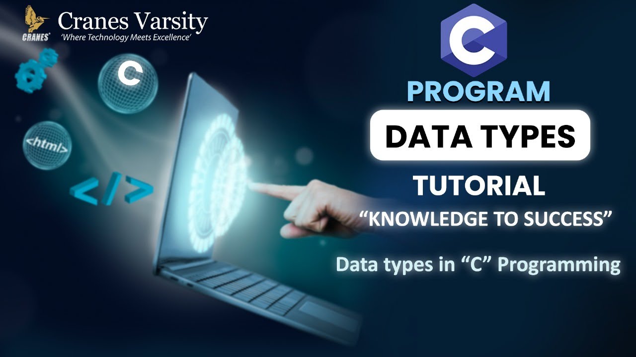 4 Data Types In C Programming Youtube