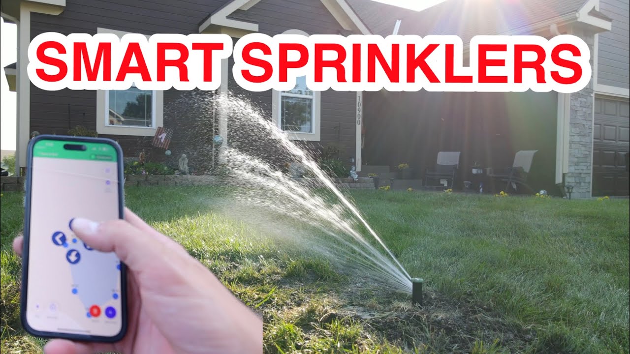 Installing Irrigreen Sprinkler System Smart Sprinkler Heads Are The
