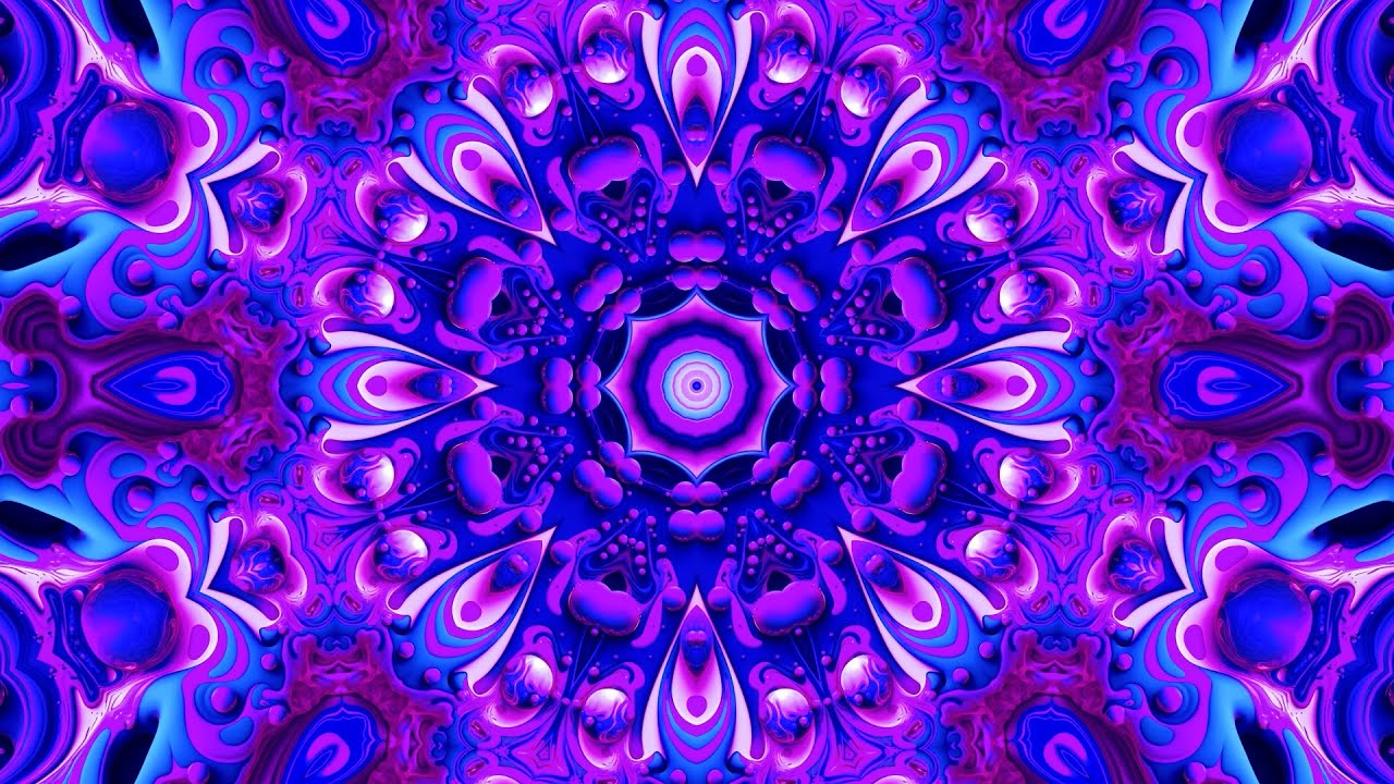 Mesmerizing Meditation Soothing Music With Psychedelic Visuals Hd