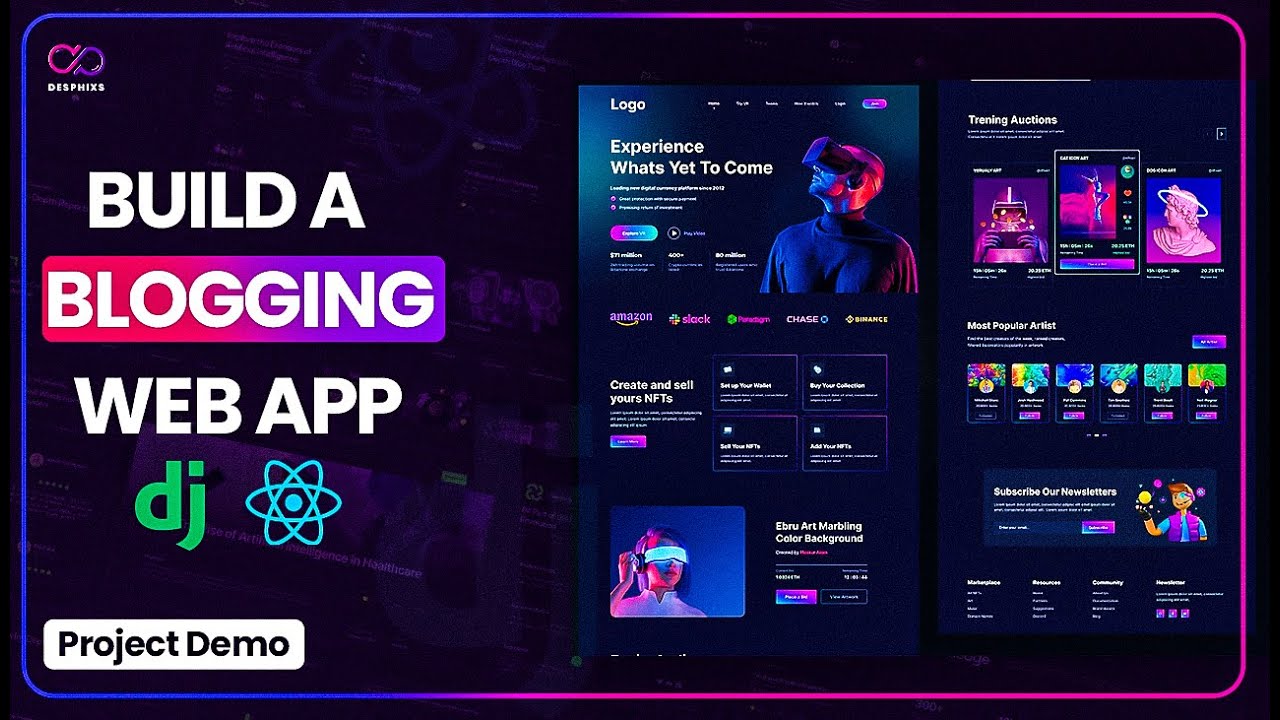 Django And React Blog Tutorial Complete Project Demo Youtube
