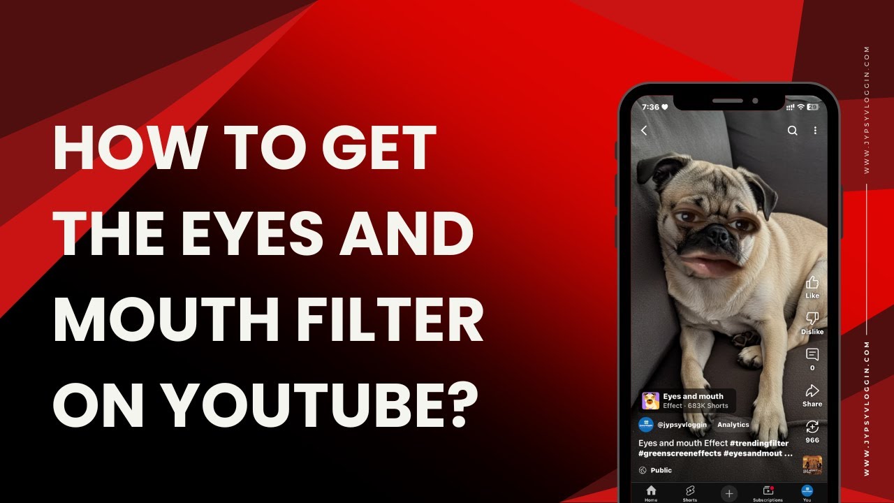 How To Get Eyes And Mouth Filter On Youtube Youtube