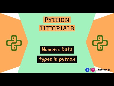 Python Part 2 Numeric Data Types In Python Int Float