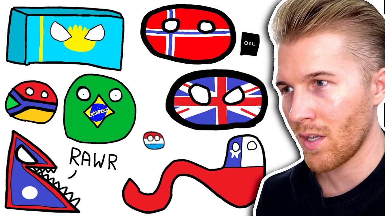 Drawing Countryballs By Memory Youtube