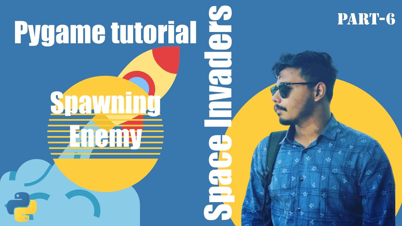 Pygame Tutorial 6 Spawning Enemy Youtube