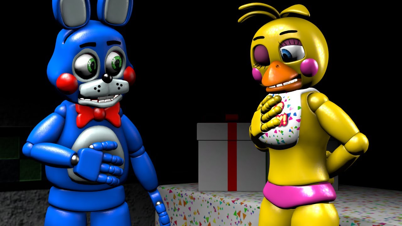 Toy Chica S And Toy Bonnie S Hungry Stomachs Youtube