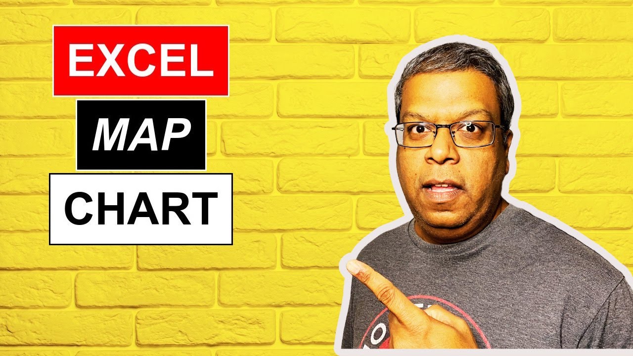 How To Create Map Chart In Excel Tips Tricks Youtube