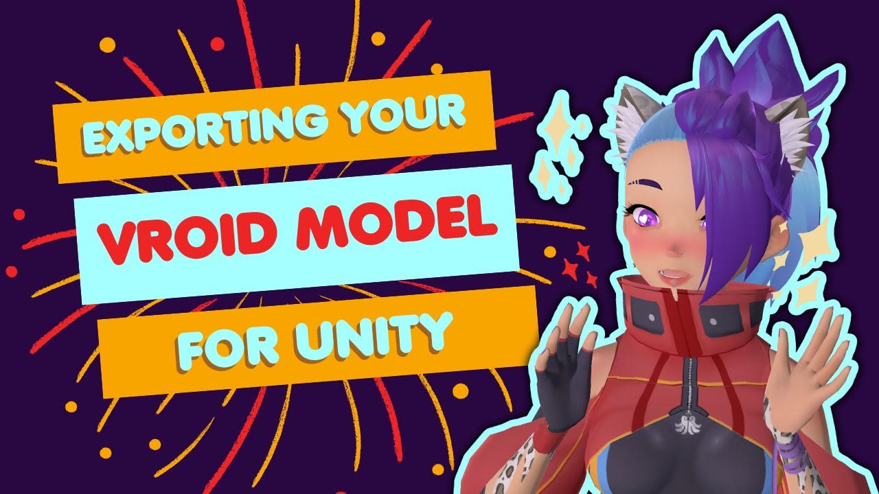 Exporting Your Vroid Model For Unity Youtube