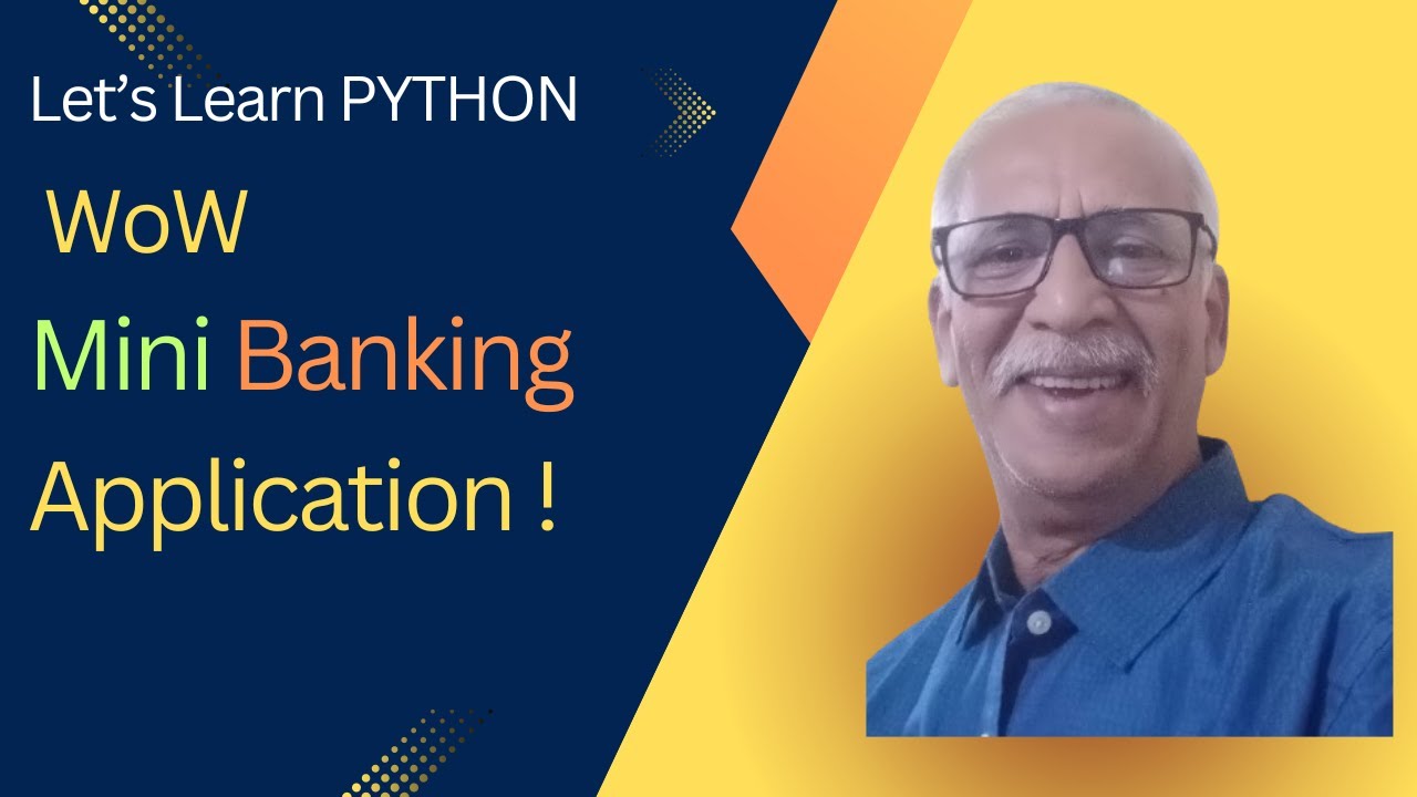 How To Create Banking App Python Banking App A Comprehensive Mini