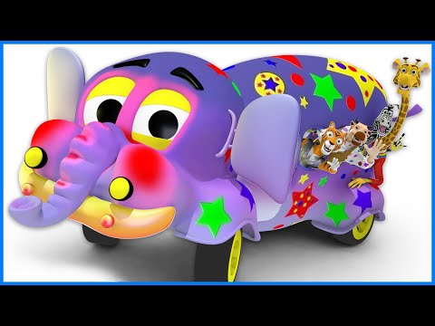 Wheels On The Bus Kids Songs Rhymes For Children Baby Videos