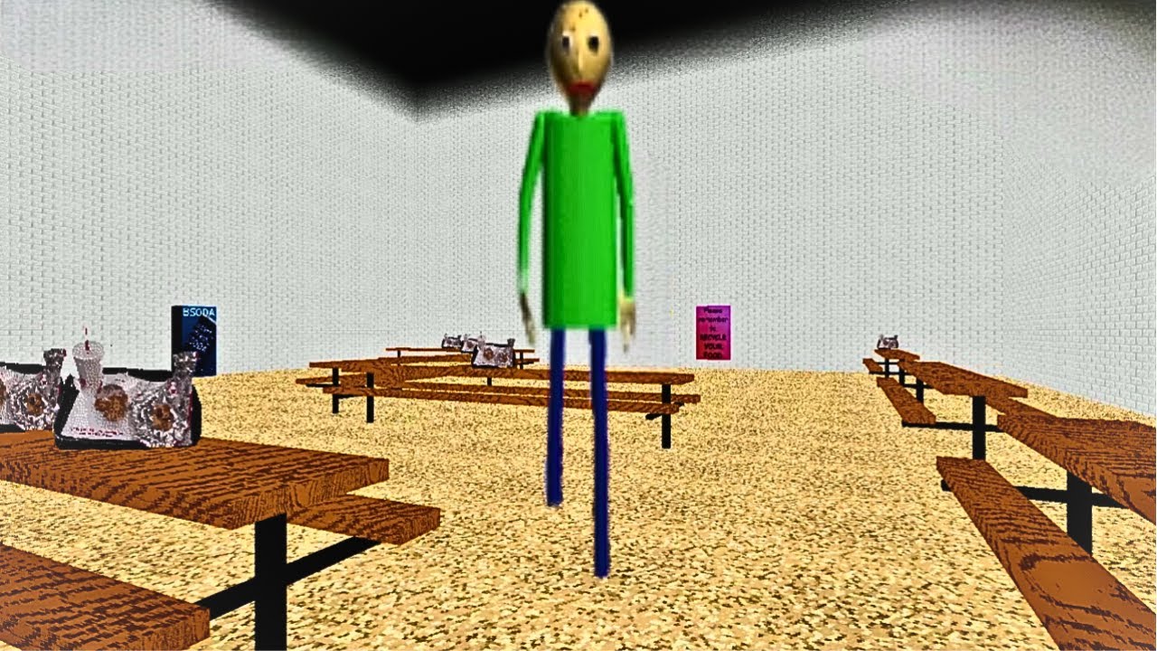 Baldi Became A Giant Baldi S Basics Mod Youtube