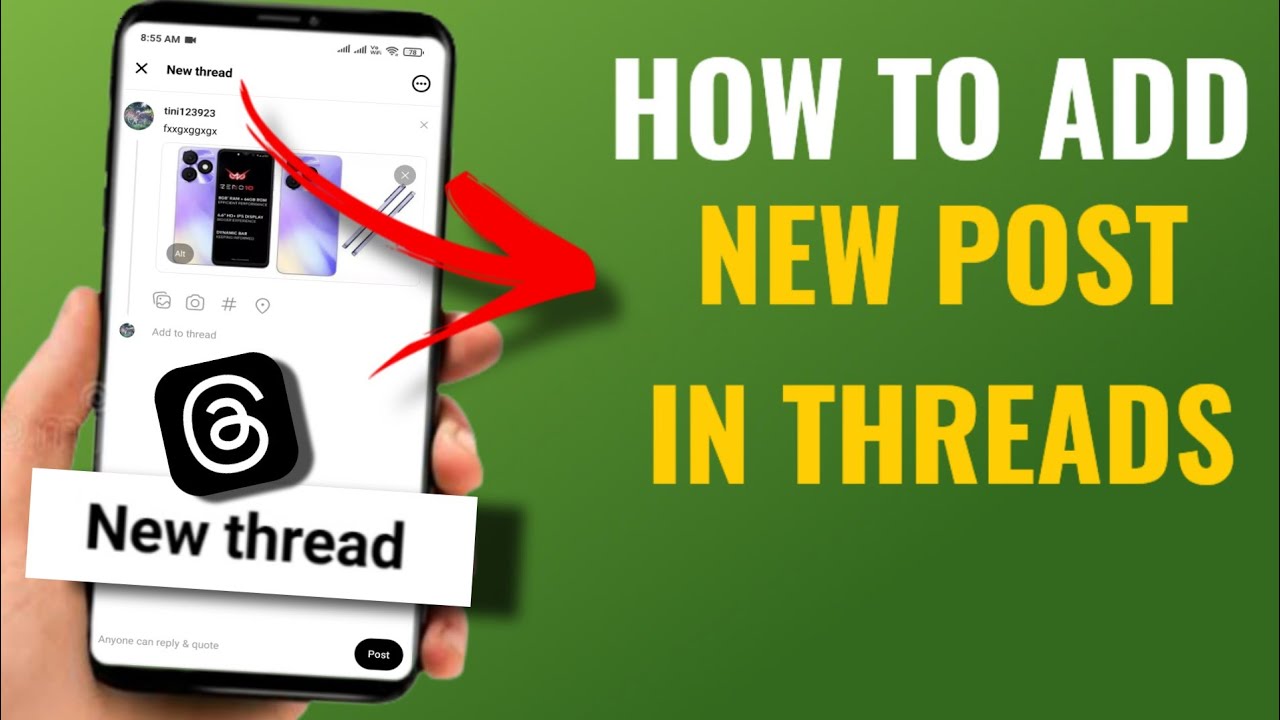 How To Add New Post In Threads English Youtube