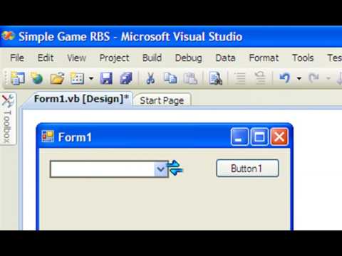 How To Make A Rock Paper Scissors Game In Visual Basic 2008 Youtube