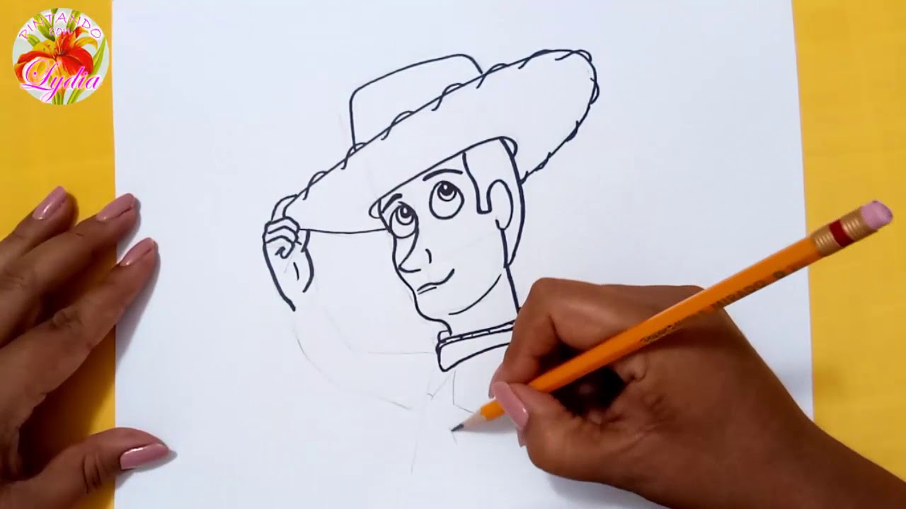 Como Dibujar A Woody De Toy Story 4 How To Draw Woody Youtube