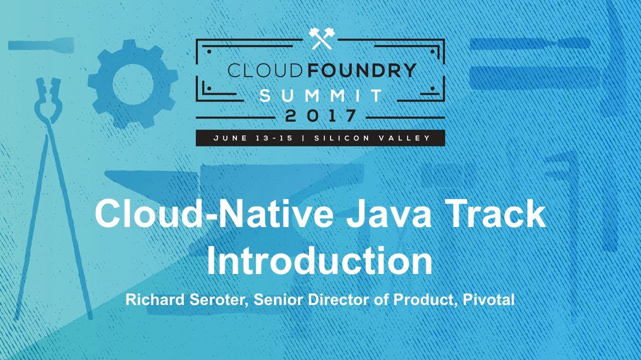 Cloud Native Java Track Introduction Youtube