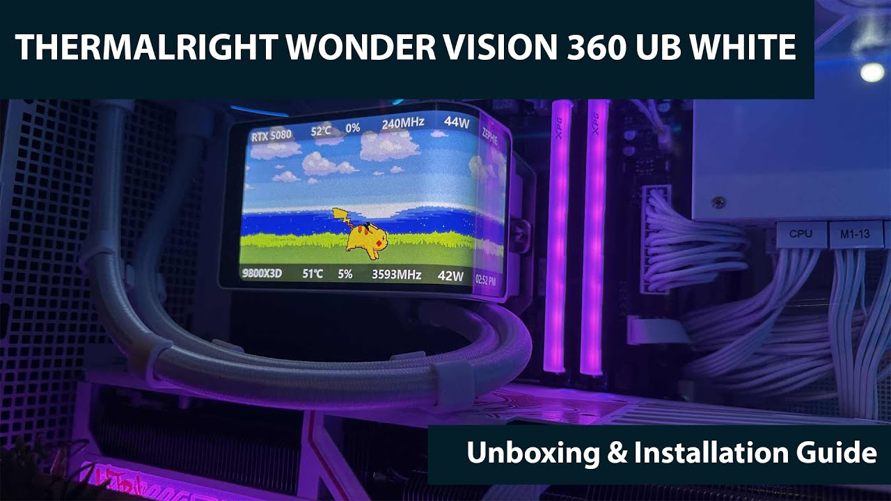 Thermalright Wonder Vision 360 Ub Deepcool Ch260 Unboxing