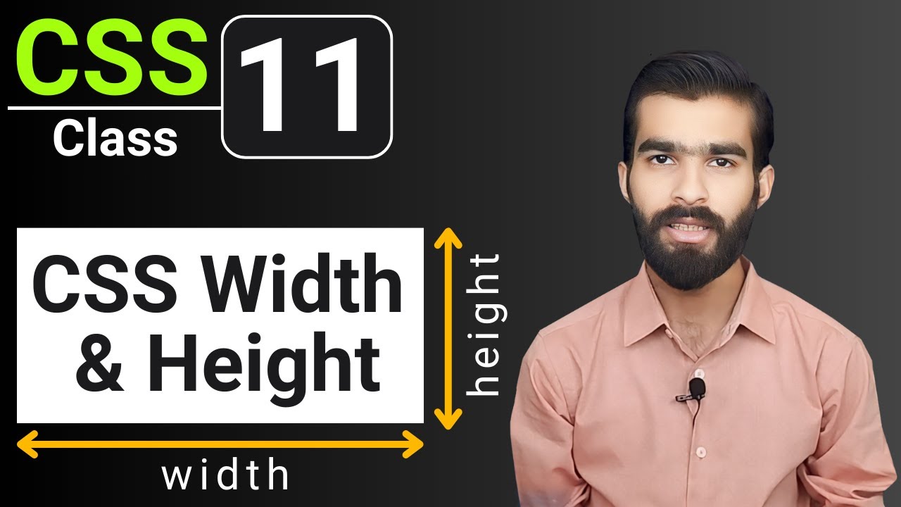 Css Tutorial Css Height And Width Css Full Course For Beginners