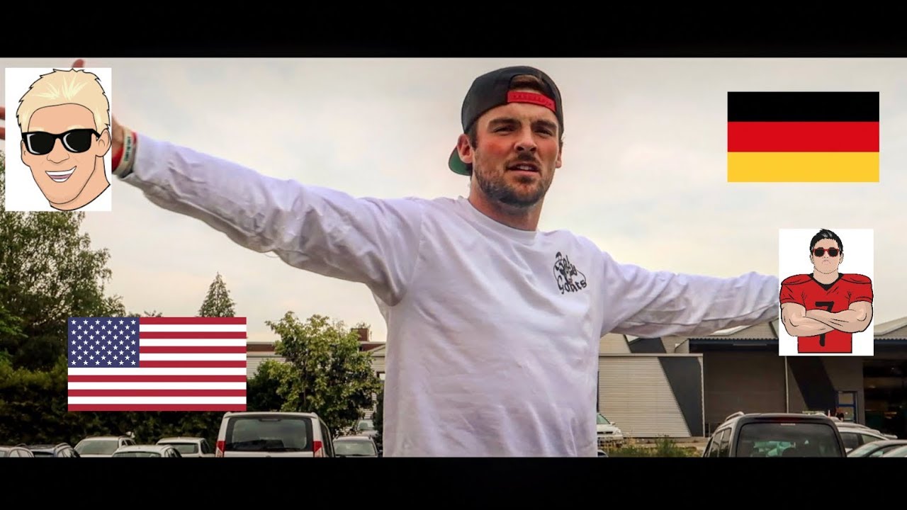 American Reacts To Americans In Germany Youtube