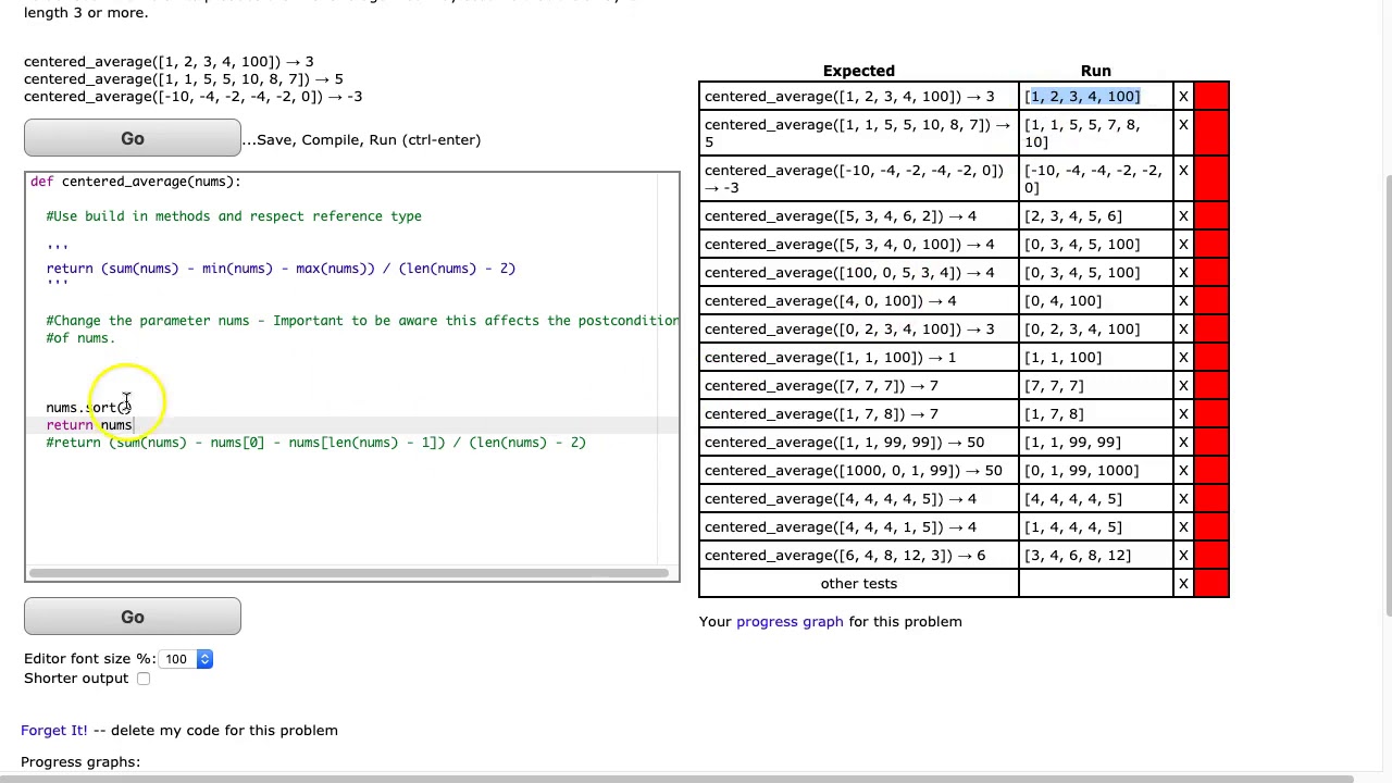 Codingbat Centered Average Python Youtube