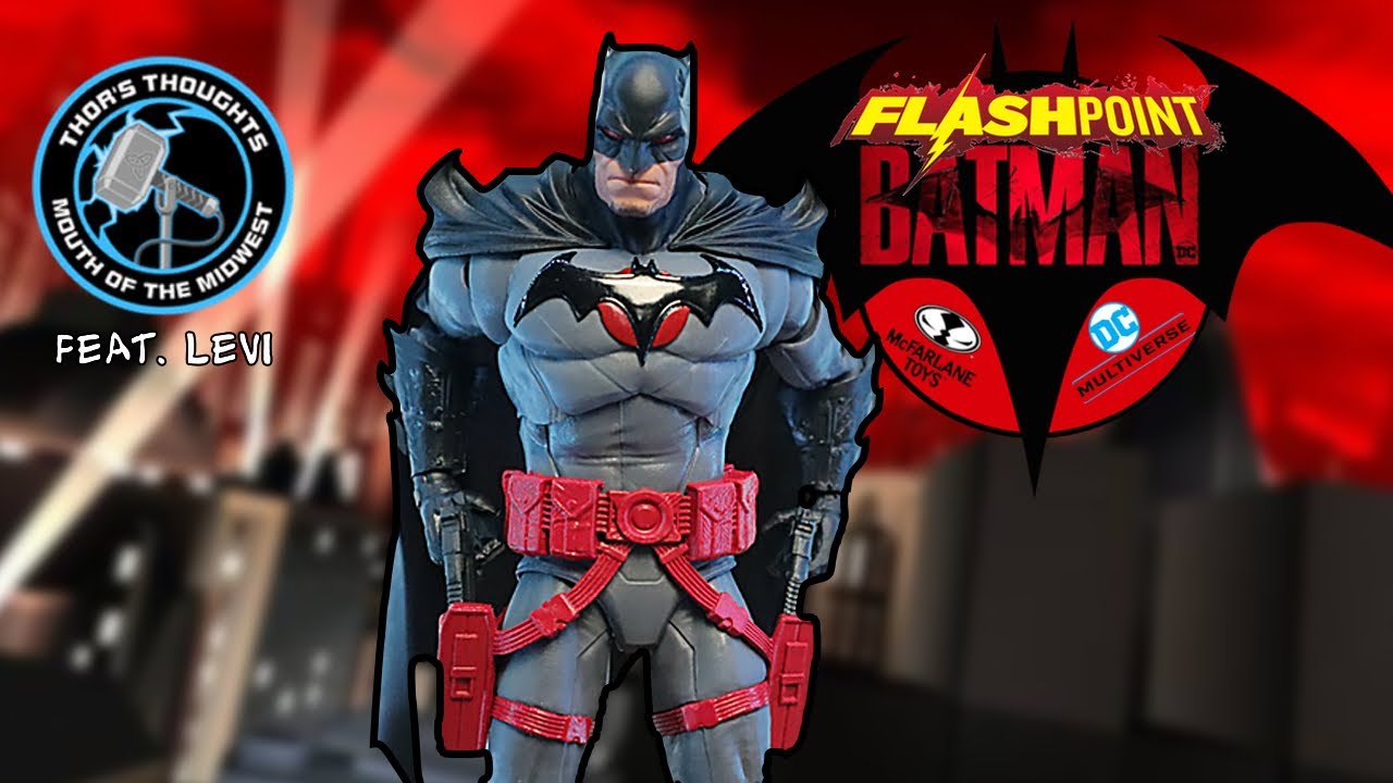 Flashpoint Batman Action Figure Thomas Wayne Dc Mcfarlane