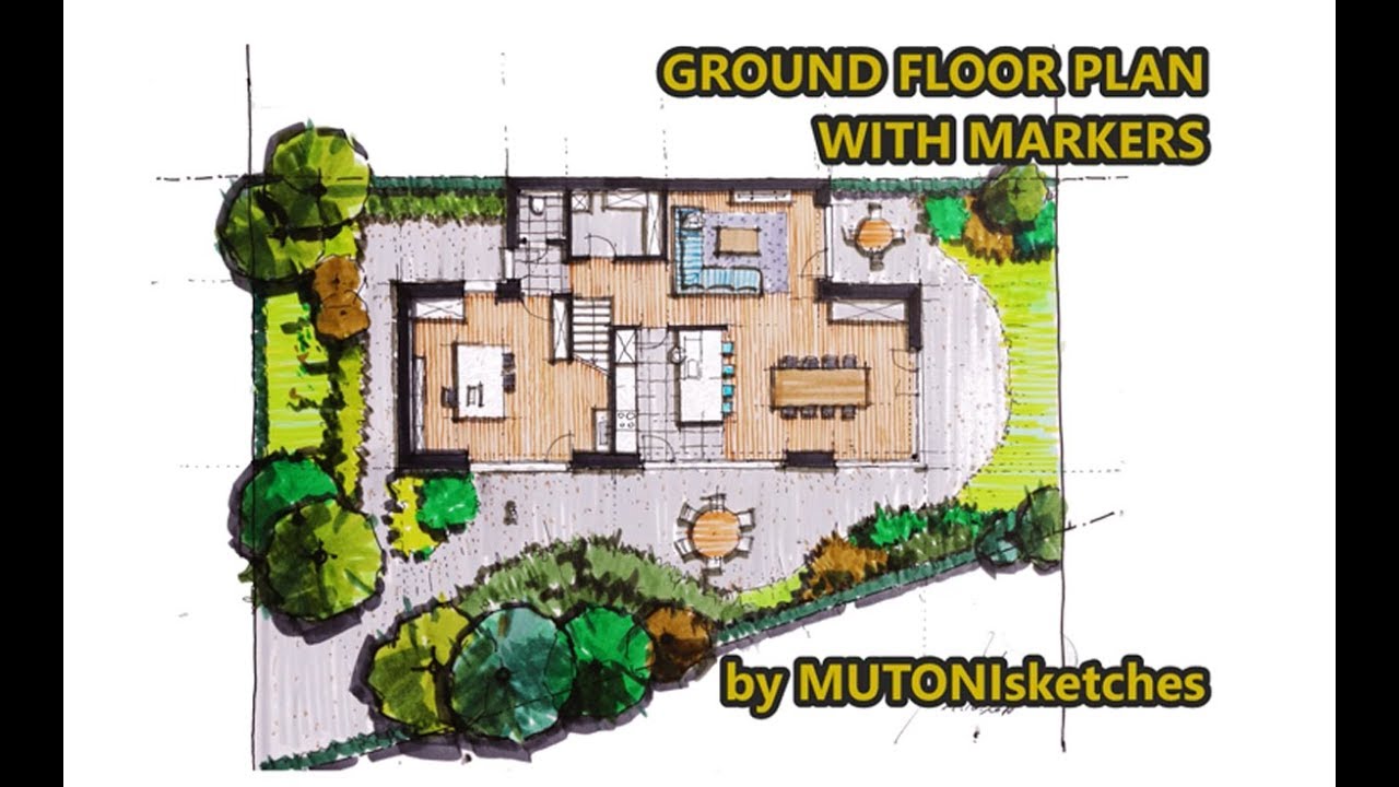 Marker Rendering Floor Plan