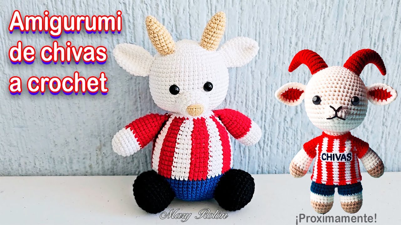Así Se Teje Amigurumi De Chivas Que Es Un éxito Total No Podrás