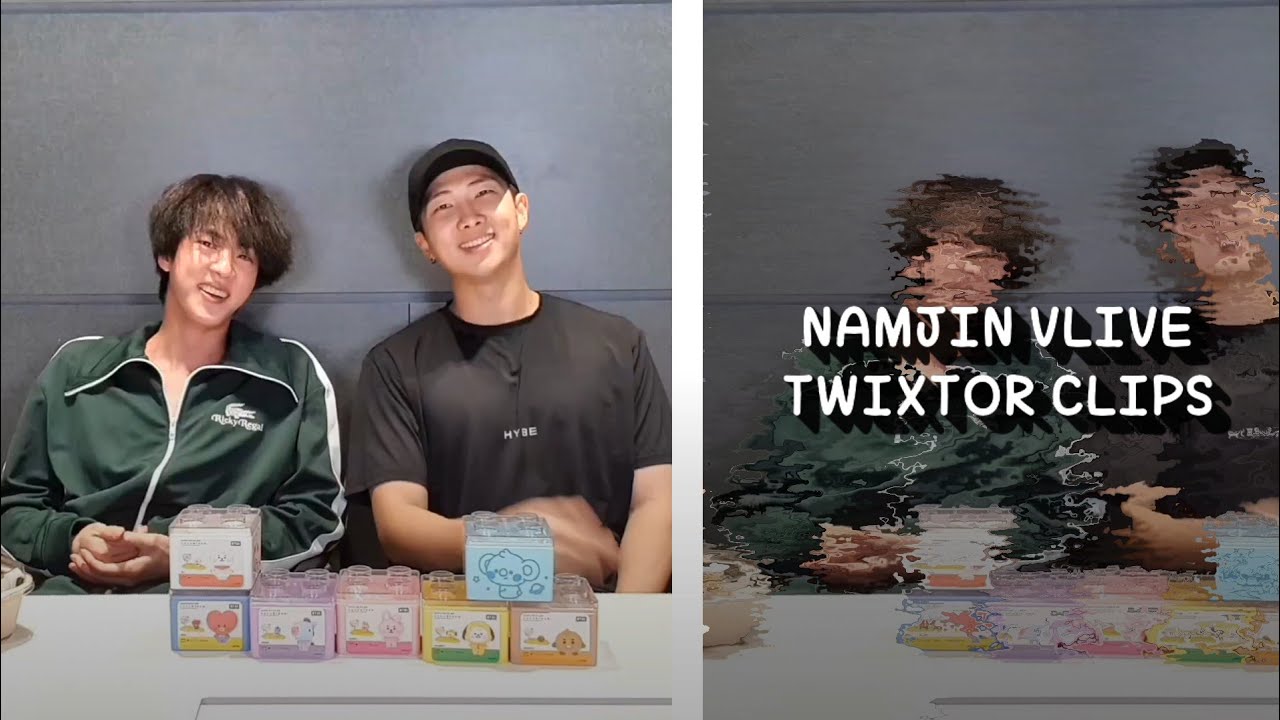 Namjin Vlive Twixtor Clips Youtube