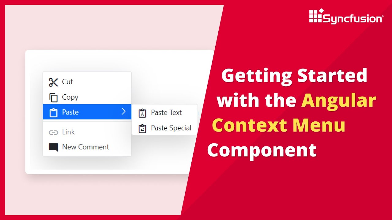 Getting Started With The Angular Context Menu Youtube