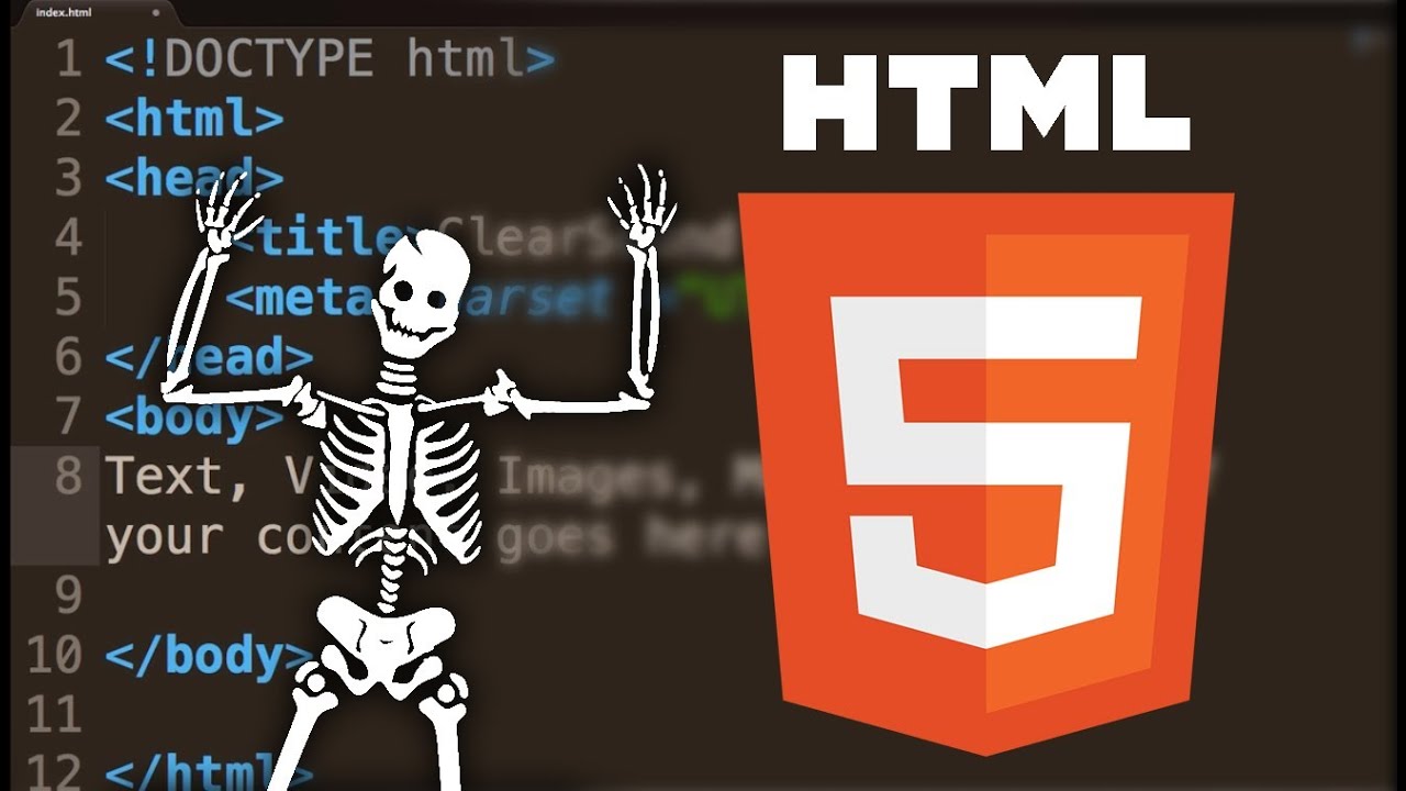 Html Skeleton Template