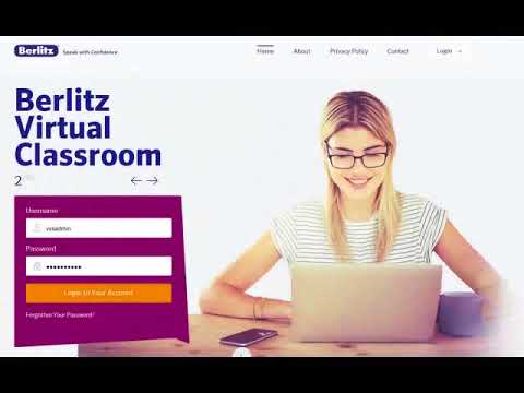 Berlitz Virtual Classroom Learning Site Youtube