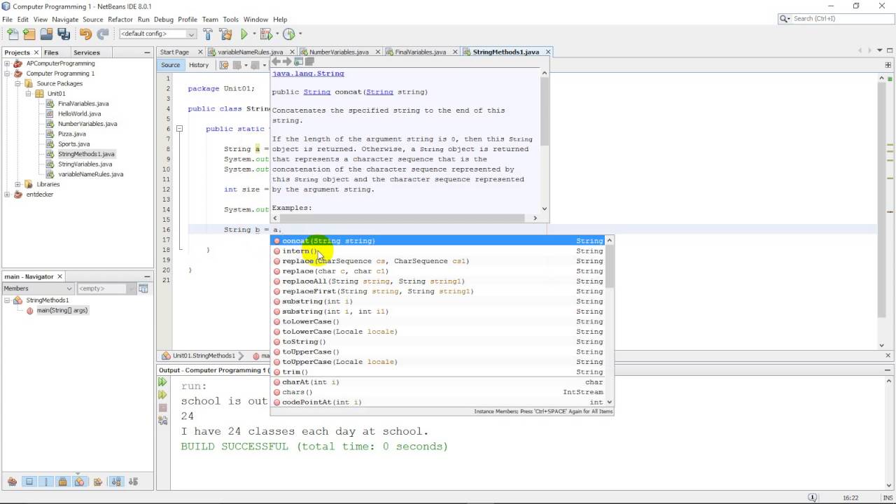 String Methods 1 Youtube