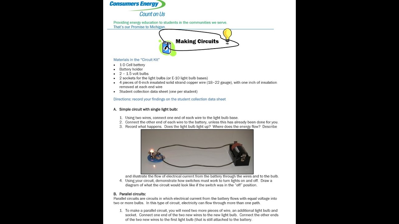 Basic Circuits Lab Youtube