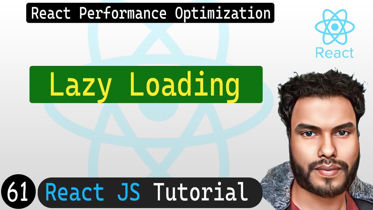 60 Lazy Loading In React Js React Js Tutorial Youtube