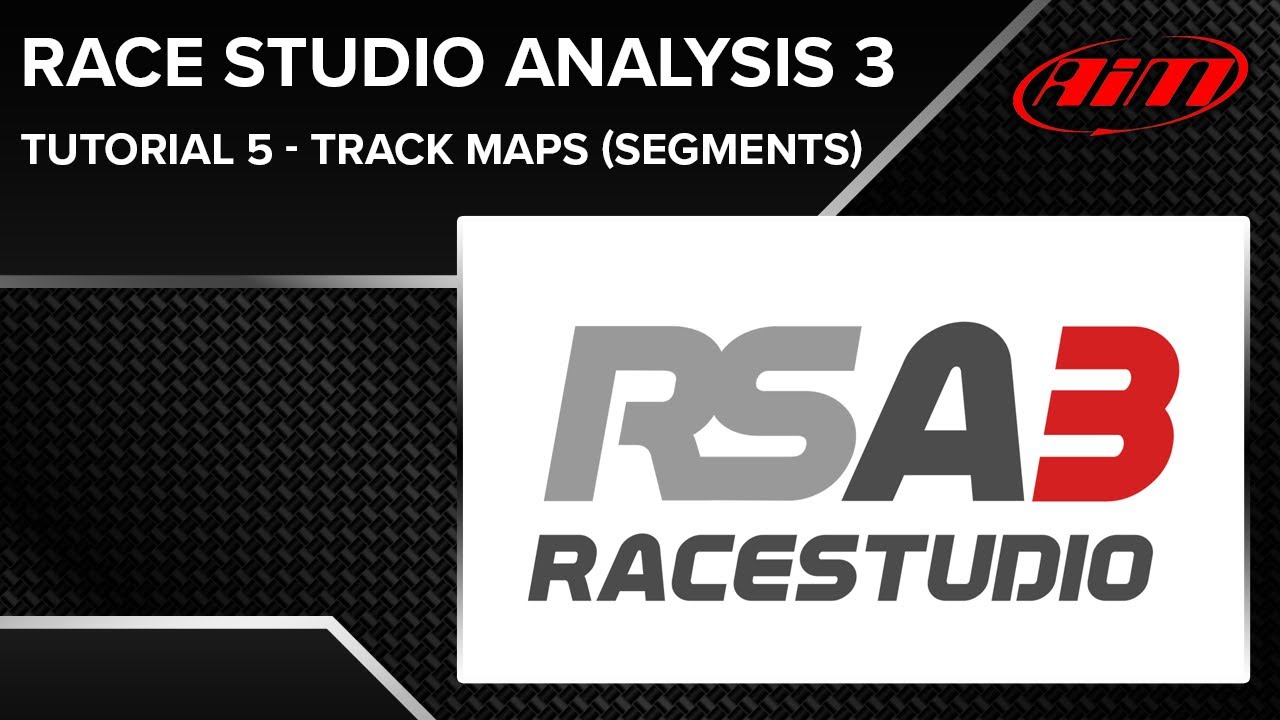 Race Studio Analysis 3 Tutorial 5 Track Maps Youtube