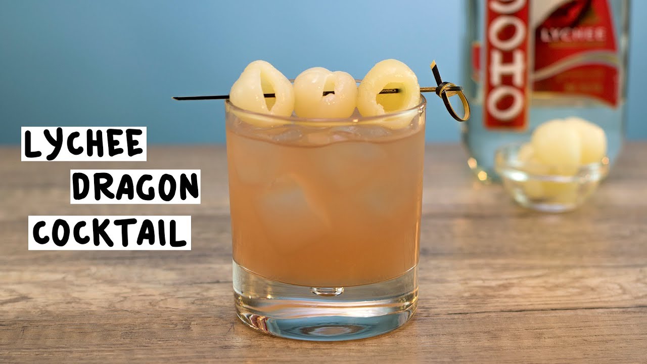 Lychee Dragon Cocktail Tipsy Bartender