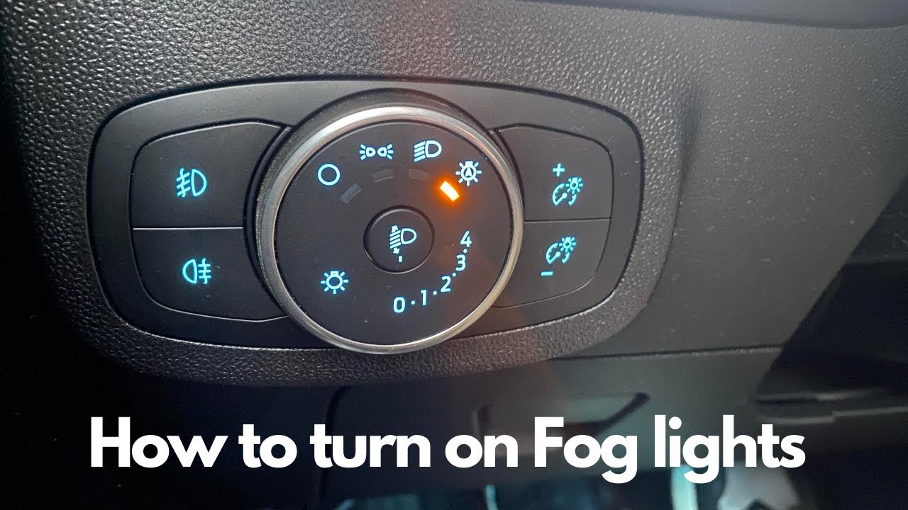 How To Turn On Fog Lights On Ford Fiesta Youtube