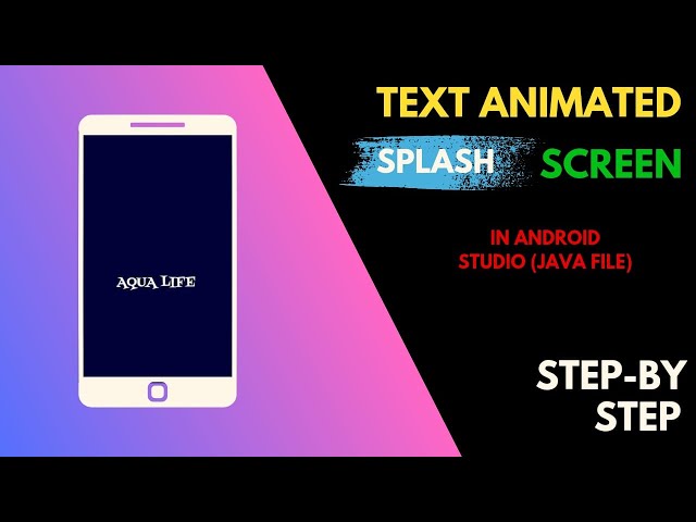 How To Make Splash Screen In Android Studio Infoupdate Org