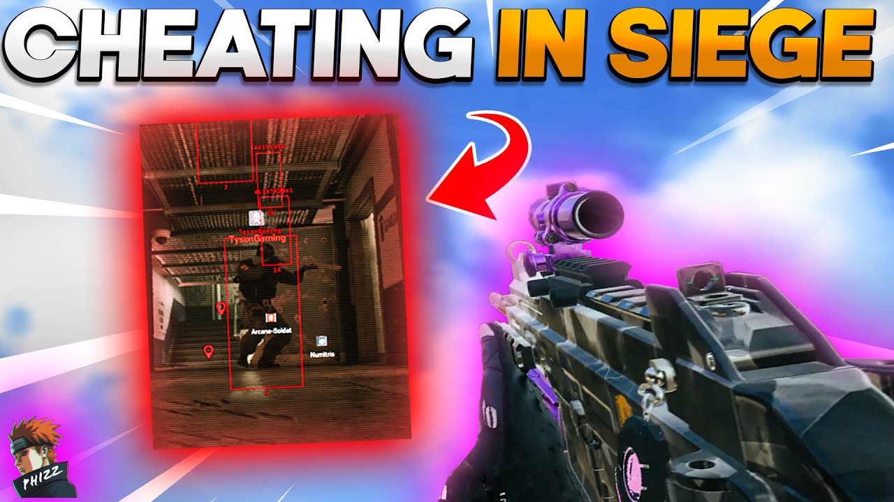 Cheating In Rainbow Six Siege Youtube