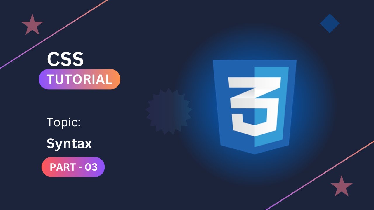How To Use Syntax In Css Css3 Full Course Bangla Tutorial Learn
