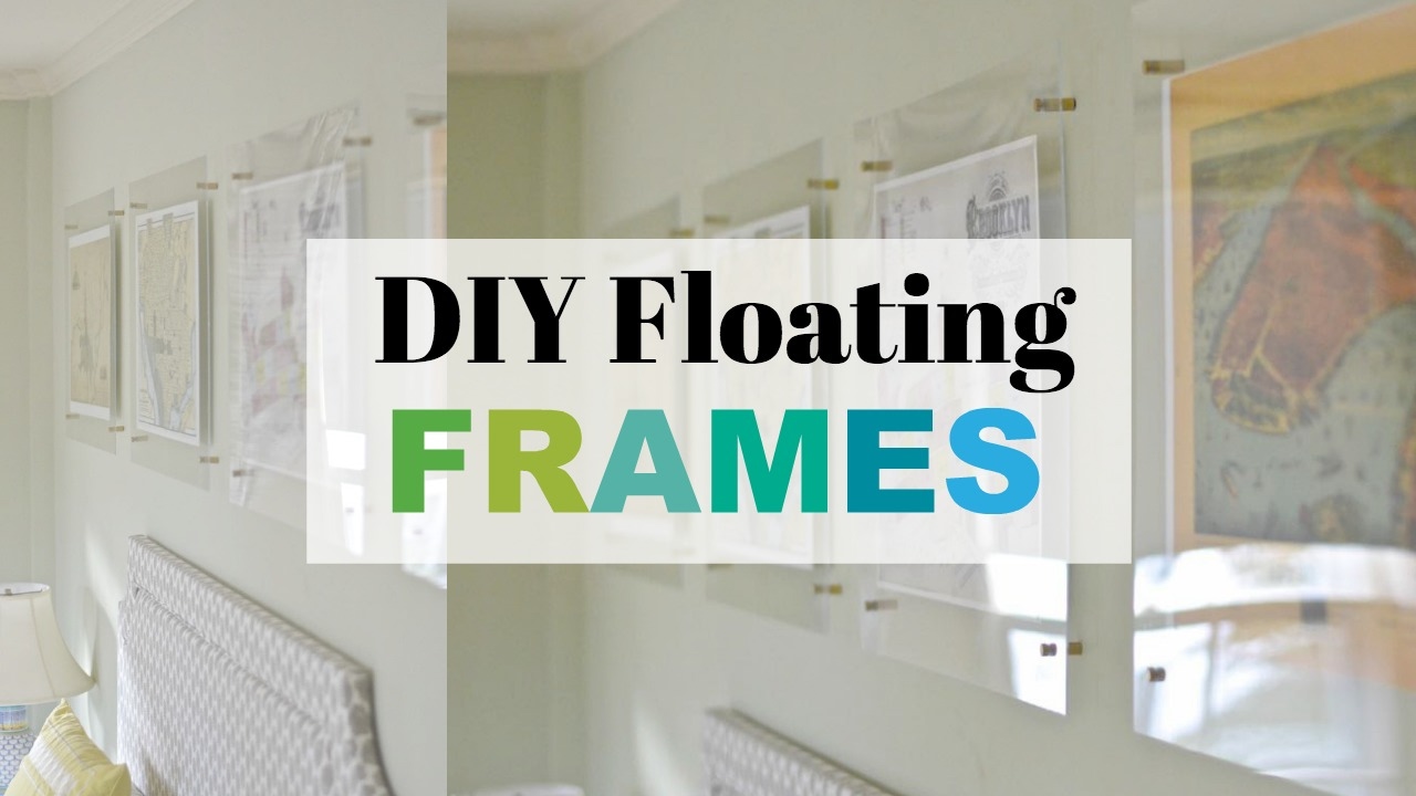 Floating Acrylic Frame Diy A Beautiful Mess 46 Off
