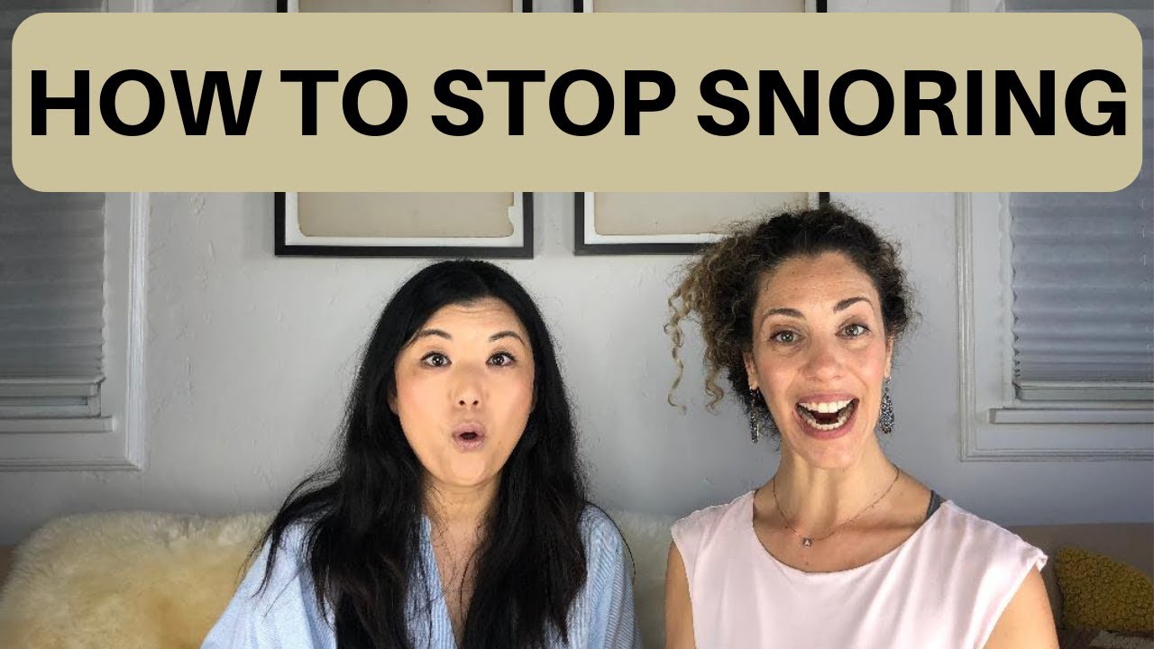 6 Easy Exercises To Stop Snoring Youtube