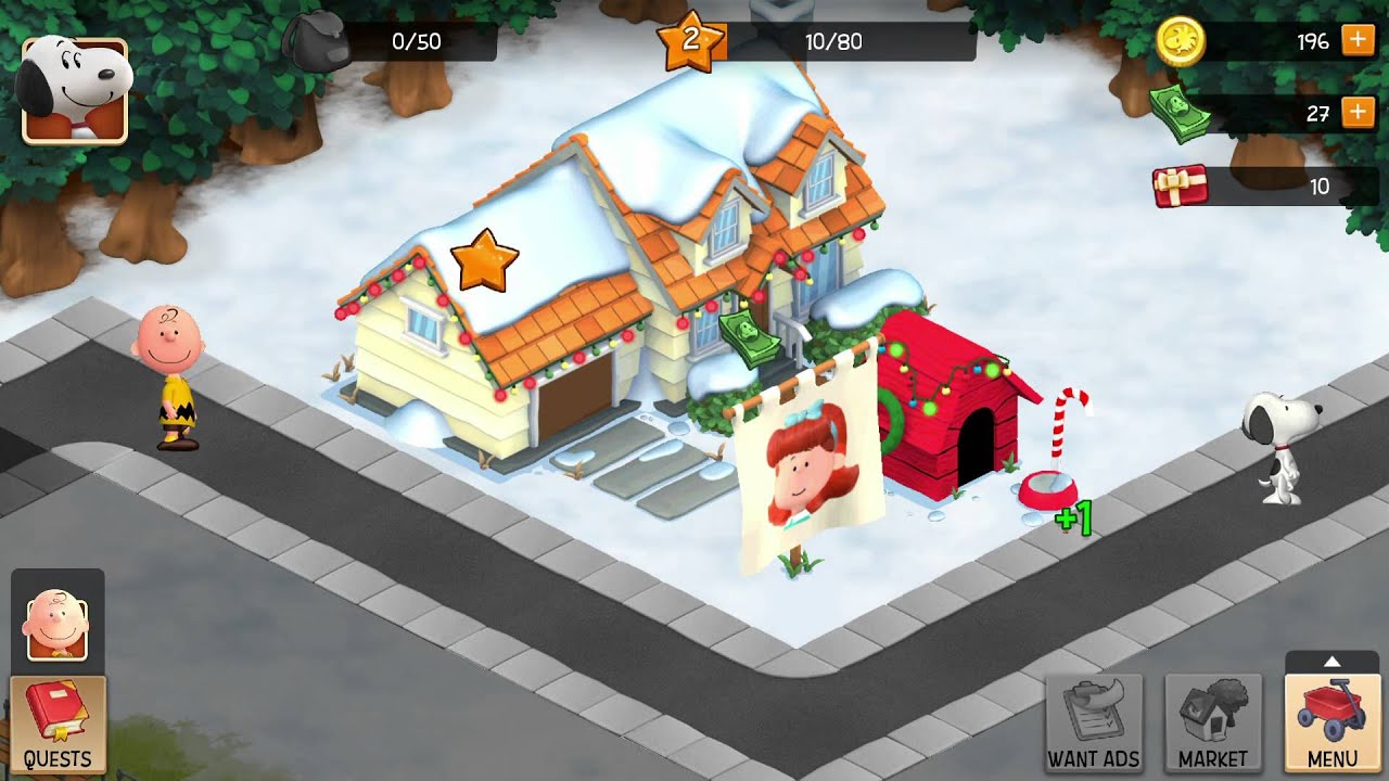 Peanuts Snoopy S Town Tale Android Gameplay Youtube