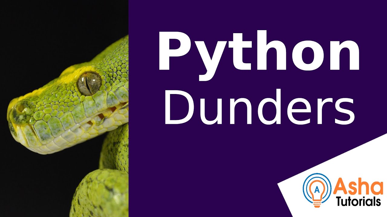 Python Dunder Magic Special Methods Youtube
